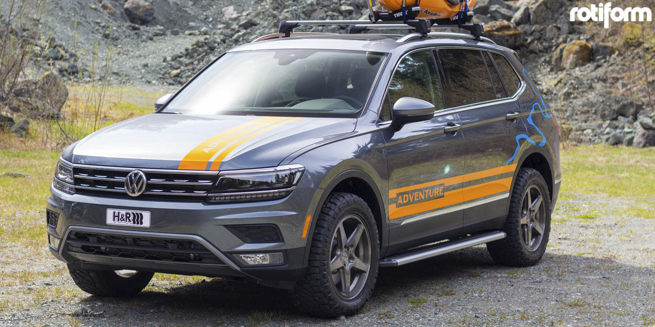 2019 Volkswagen Tiguan - Rotiform WGR - Brushed | Wheel Pros